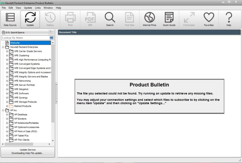 چگونگی نصب نرم افزار HPE Bulletin - وب سایت رسمی شرکت آروین پرداز پارت